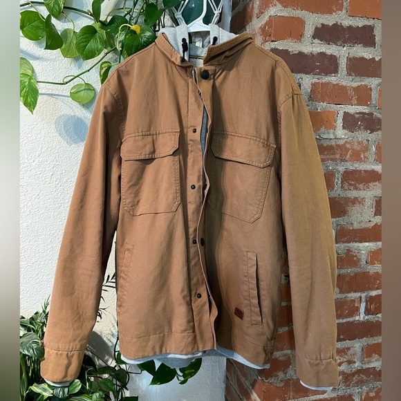 Billabong | Jackets & Coats | Billabong Mens Sherpa Lined Jacket With ...